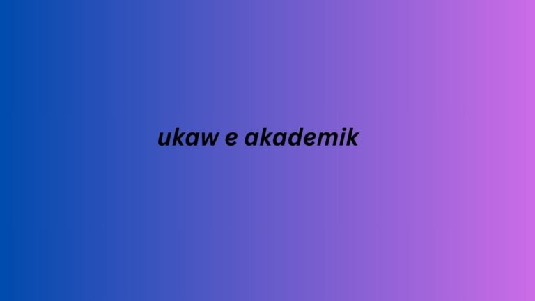ukaw e akademik | Revolutionizing Academic Writing - Diatm